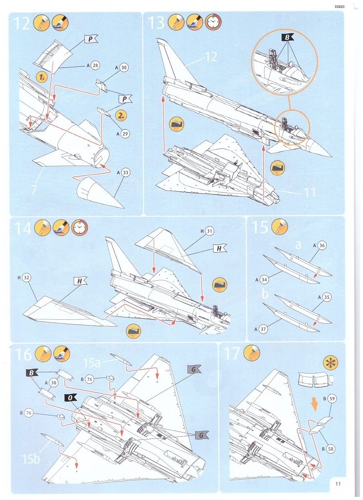 Eurofighter Typhoon, Revell Nr. 03820 - Modellversium Kit-Ecke
