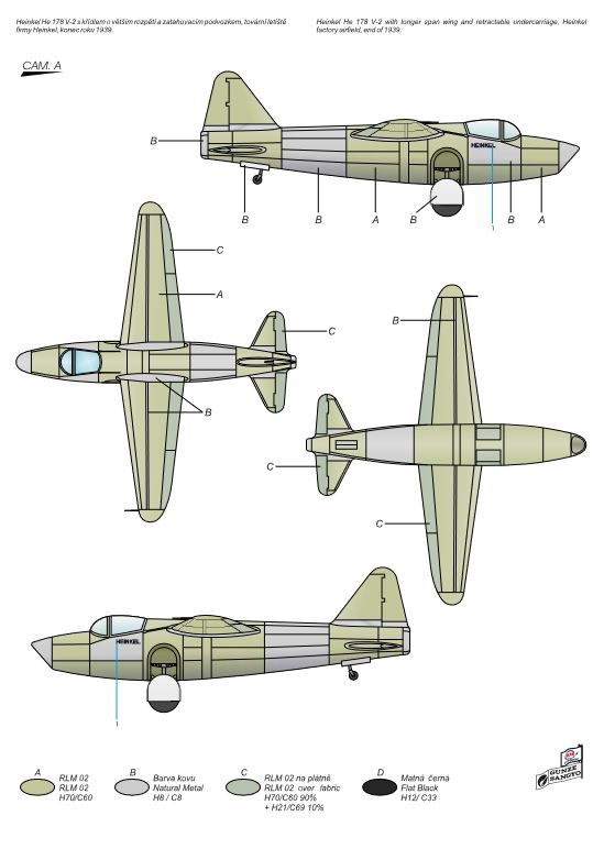 Heinkel He 178 V-2 "First Jet Plane of the World", Special Hobby Nr ...