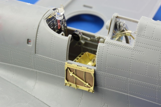 Spitfire Mk.II interior self adhesive, Eduard Ätzteile Nr. 32818 ...